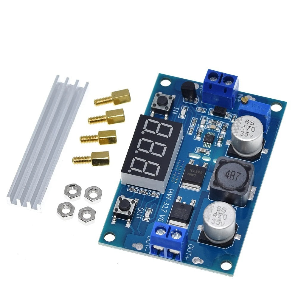 LTC1871 Step-Up Module – Adjustable DC-DC Converter with VoltMeter (3 ...