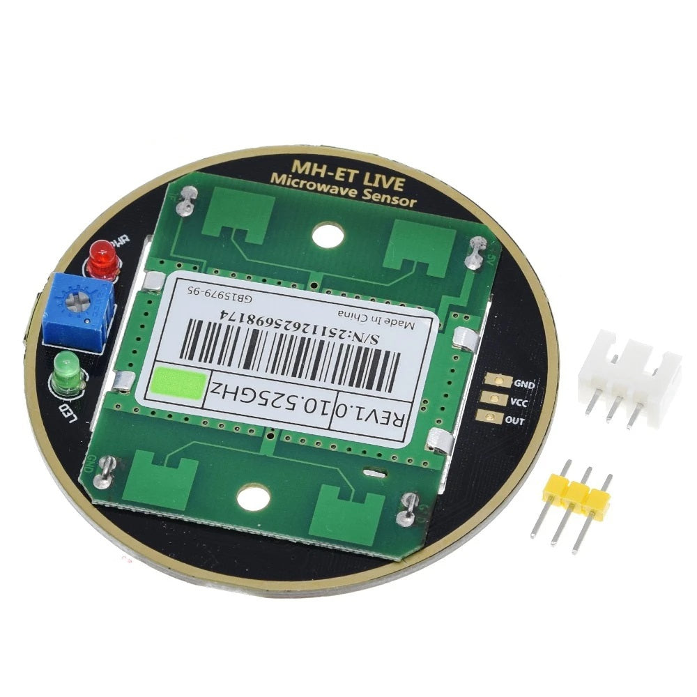 MH-ET LIVE HB100 10.525GHz Microwave Sensor | Human Detection Sensor ...