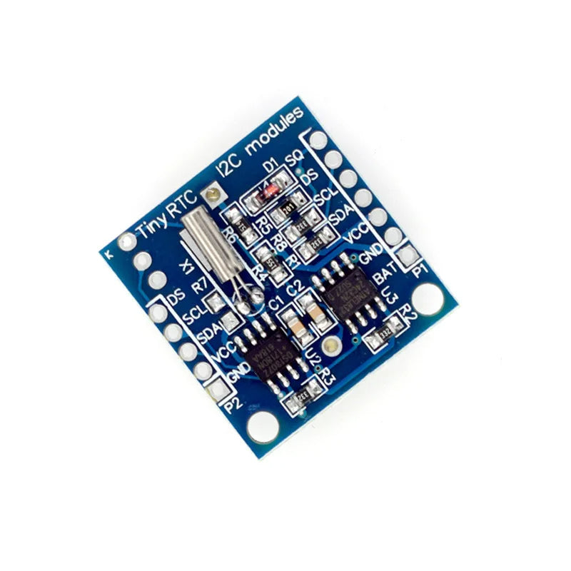 DS1307 RTC Real-Time Clock Module with Battery Backup and I2C Interfac – TechToast