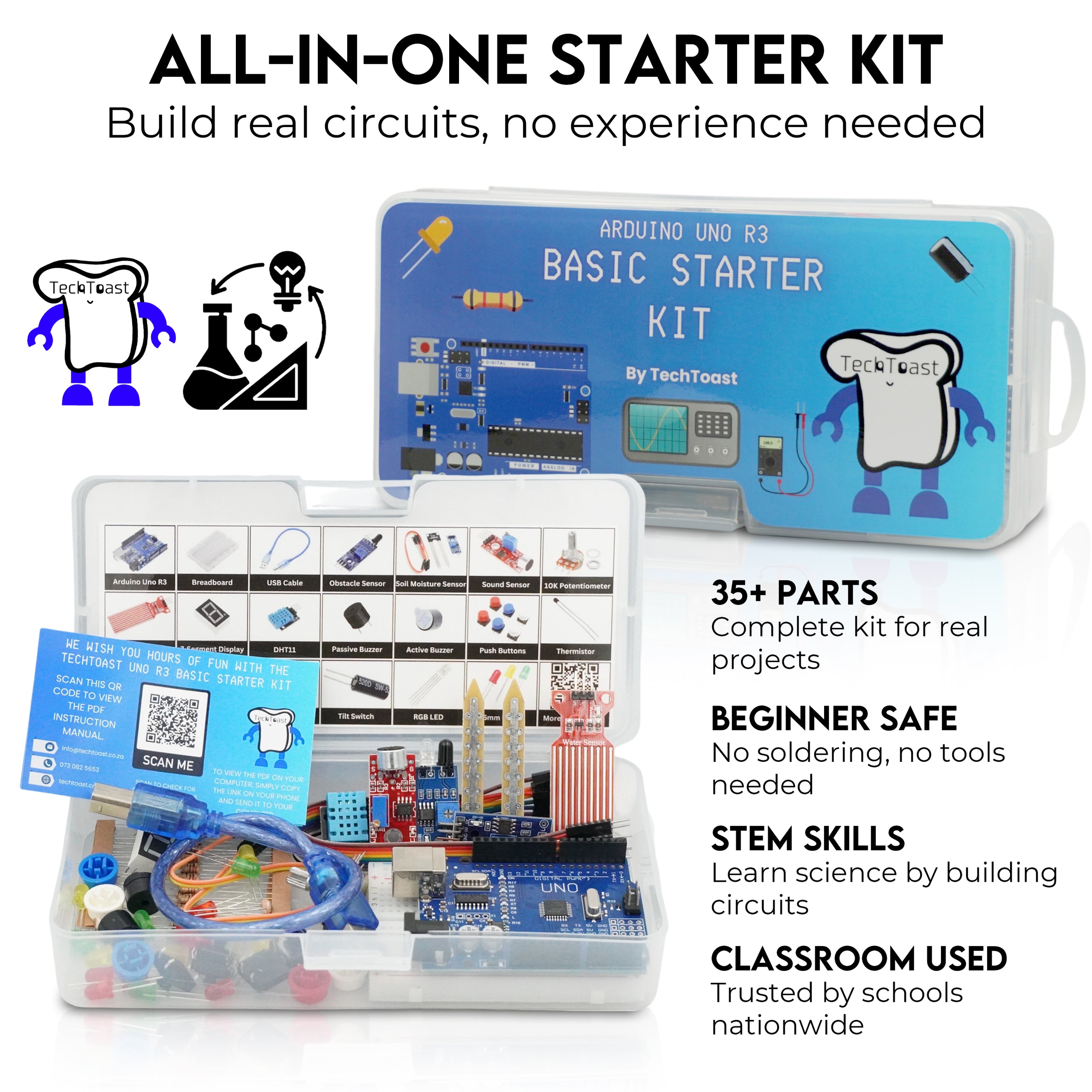 Arduino Uno Kit | Arduino Starter Kit | TechToast