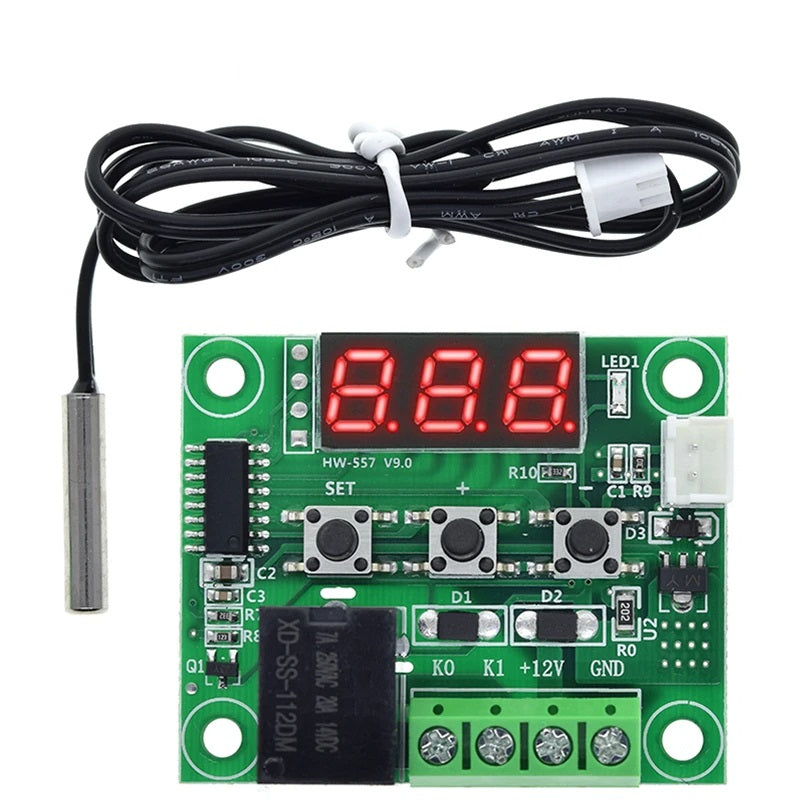 W1209 Temperature Control Switch Module – Digital Thermostat Controlle – TechToast