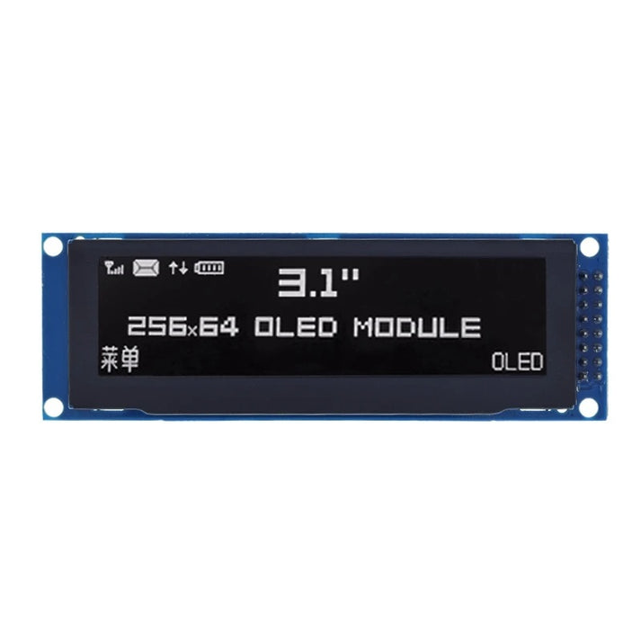 3.1-Inch 256x64 SPI OLED Display SSD1322 for Arduino, Raspberry Pi, ES – TechToast