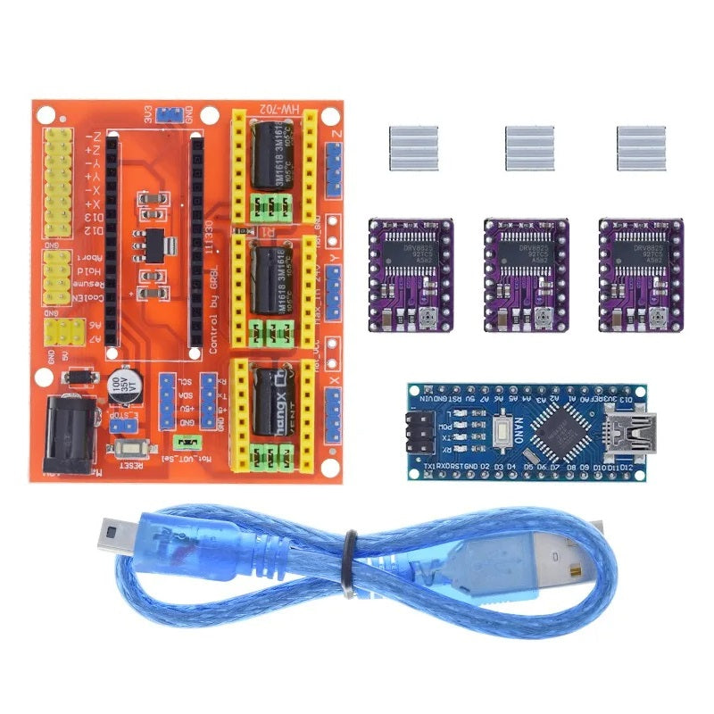 Arduino Nano CNC Shield V4 Kit | DRV8825 – Complete Solution for Your ...