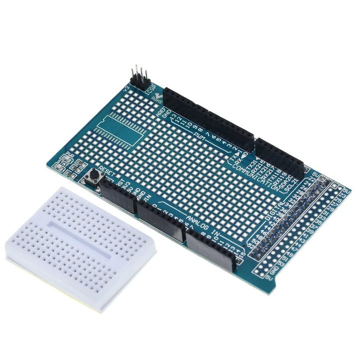 Prototype Shield V3.0 for Arduino MEGA 2560 with Mini Breadboard – Eas ...