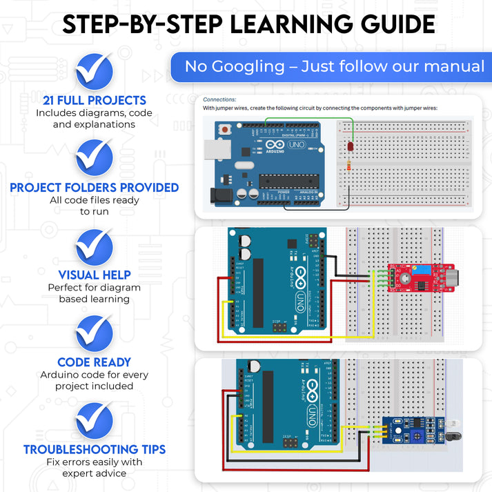Arduino Uno Kit | Arduino Starter Kit | TechToast