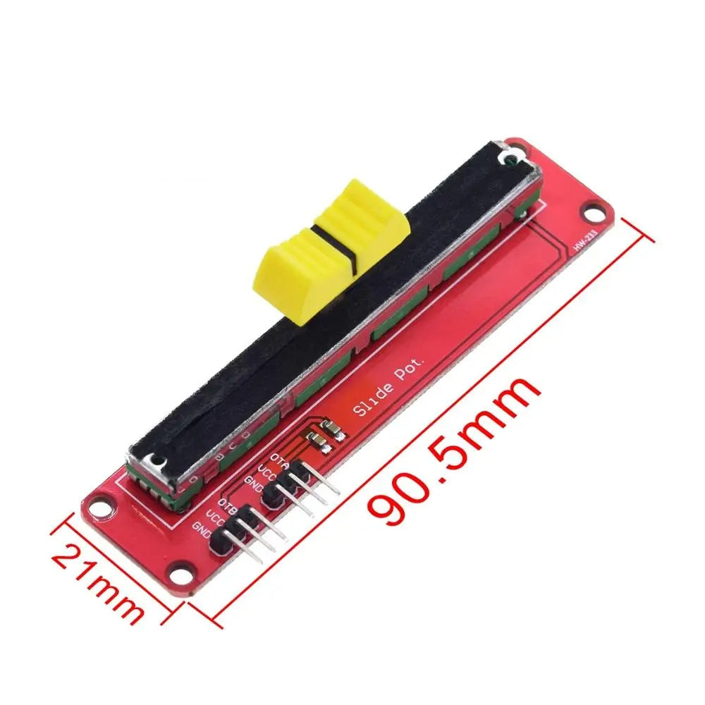 10k Linear Slide Potentiometer Module Precision Control For Arduino 0257