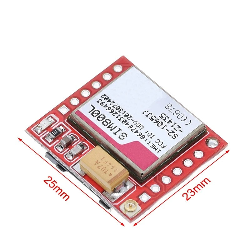 SIM800L GSM Module | 3.3V GPRS and FM Radio Module – TechToast
