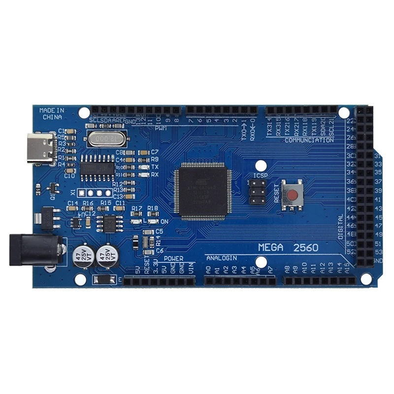 Mega2560 with Type-C Connector – Compatible with Arduino – TechToast