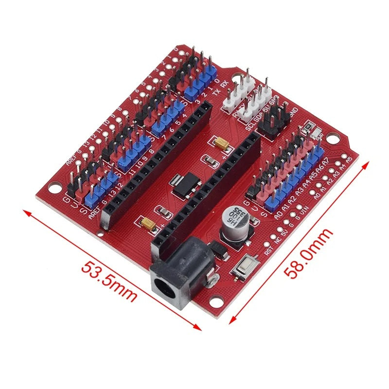 Arduino Nano Expansion Board – Simplify Connections for Arduino Nano P – TechToast